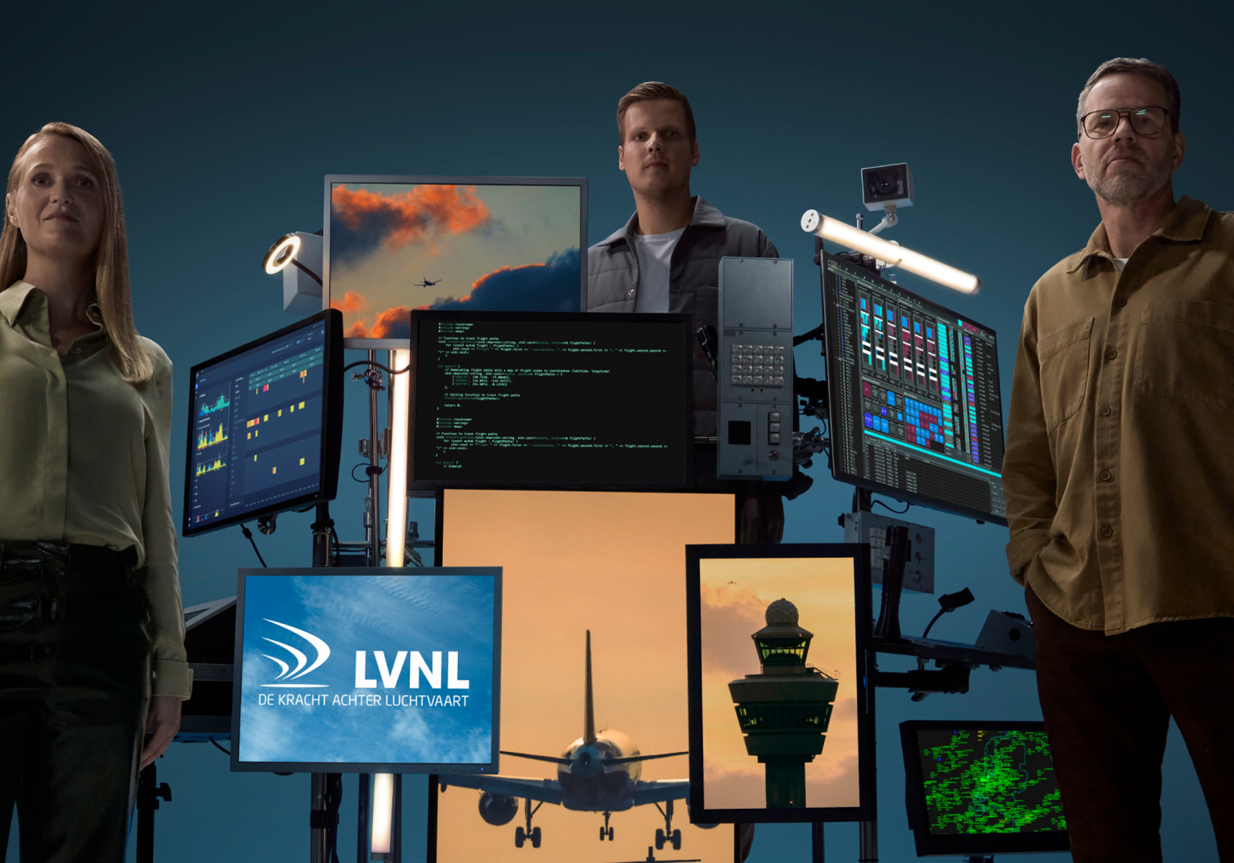 Kom werken bij LVNL | Luchtverkeersleiding Nederland